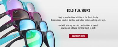 Customize And Personalize Sunglasses Ray Ban Remix Usa